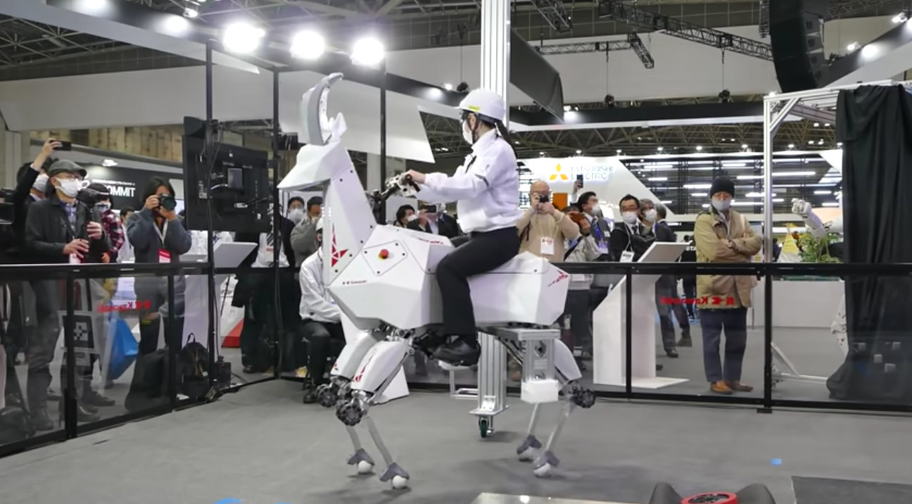 Descubre la cabra robótica diseñada por Kawasaki - Zombisnes